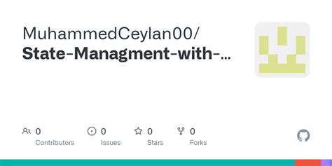 Github Muhammedceylan00state Managment With Getx In Flutter