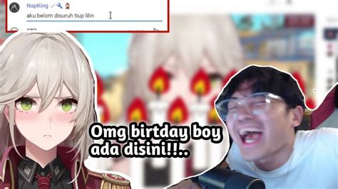 Momen Bang Al Mampir Ke Stream Komandan Silvia Minta Tiup Lilin Youtube