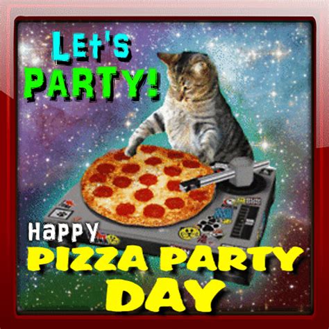 A Funny Pizza Party Day Card For You Free Pizza Party Day Ecards 123