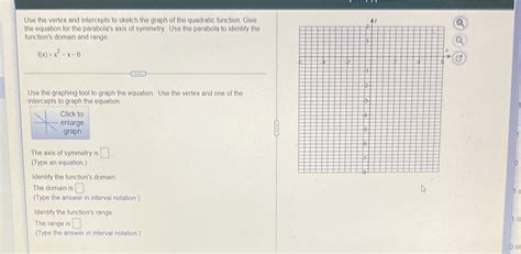 [solved] use the vertex and intercepts to sketch the graph of the
