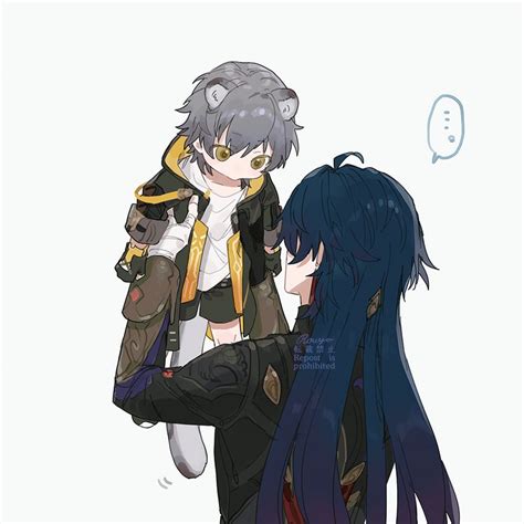 Trailblazer Caelus And Blade Honkai And 1 More Drawn By Rowya