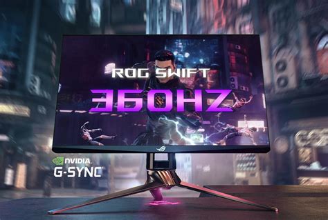 ASUS ROG Swift 360 Hz, el nuevo monitor gaming al que los 240 Hz le ...
