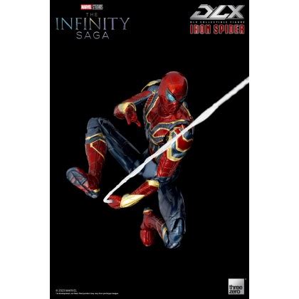 Iron Spider DLX ThreeZero 3Z02700W0 Marvel Studios The Infinity Saga