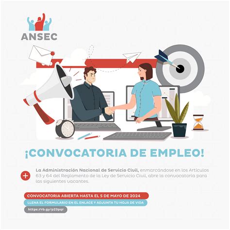 ¡ansec Abre Convocatoria De Empleo📣 Rds Empleoshn