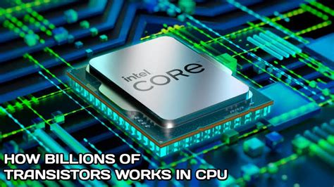 How Billions Of Transistors Works In Cpu Youtube