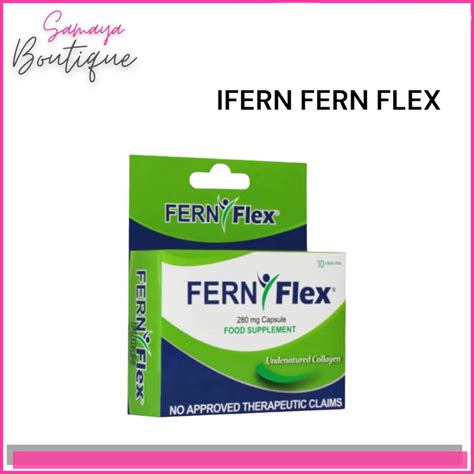 Ifern Fern Flex 30capsule Undenatured Type Ii Collagen Shopee Philippines