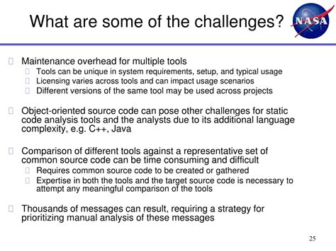 Ppt Nasa Ivandv Program Static Code Analysis Overview And Support Services Powerpoint