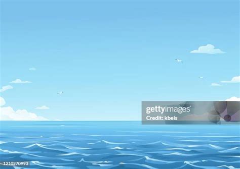 1548 Sea Horizon Over Water Horizon High Res Vector Graphics Getty