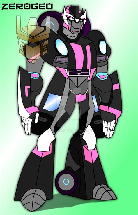 Transformers Animated Oc Sidewire Commission By Zer0geo On Deviantart
