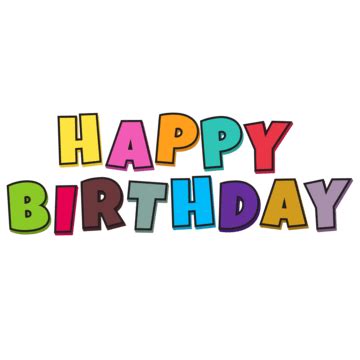 生日快樂多彩文字設計 生日快樂 文字設計 生日文字向量圖案素材免費下載PNGEPS和AI素材下載 Pngtree