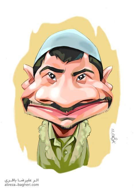 کاریکاتورهای خنده دار از هنرمندان و شخصیت های سیاسی نـــرگــــس 1