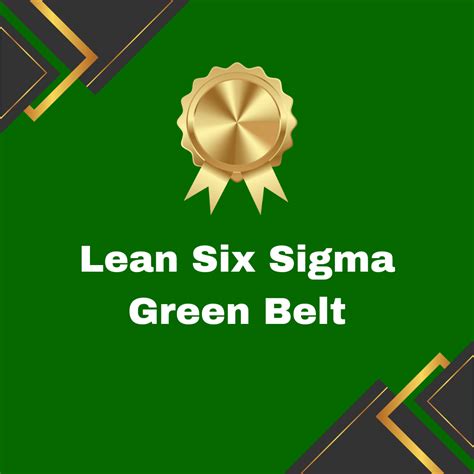 Lean Six Sigma Green Belt E Learning Kaizense Academy Of Learning And Development
