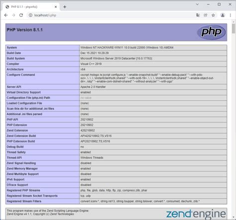 Як встановити веб сервер Apache Mysql Php та Phpmyadmin у Windows