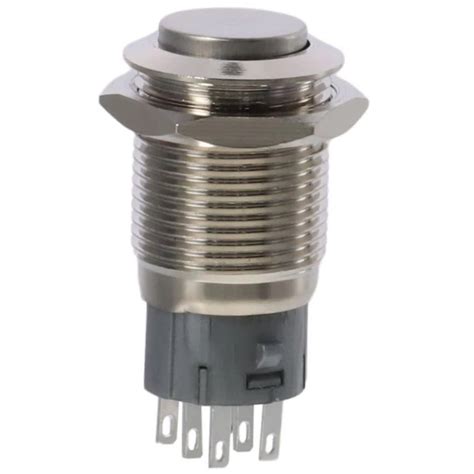 2NC 2NO 2COM Push Button Switch 16mm Momentary Switch Durable Car 11 86 PicClick AU