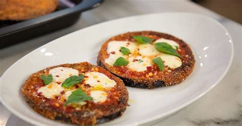Broiled Eggplant Pizza Recipe