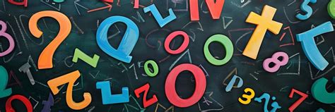 Colorful Arithmetic Symbols And Equations On Chalkboard For Educational