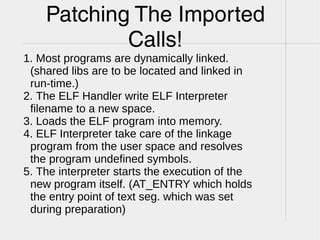 A Dive Into ELF Binaries PPT
