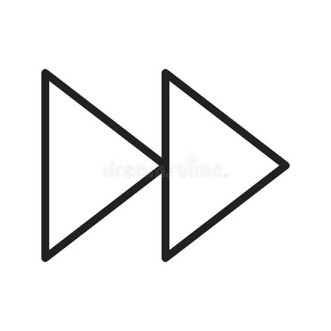 Forward Icon Vector Image Suitable For Mobile Apps Web Apps And Print