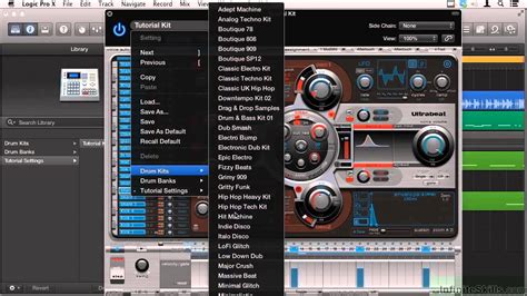 Logic Pro X Tutorial Ultrabeat Youtube