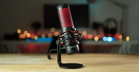 Start a stream or podcast w/ HyperX's QuadCast Condenser Mic: $100 (Reg ...