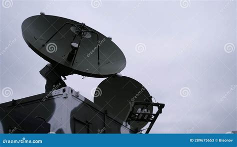 Control System Of A Russian Multiple Rocket Launcher Stock Image