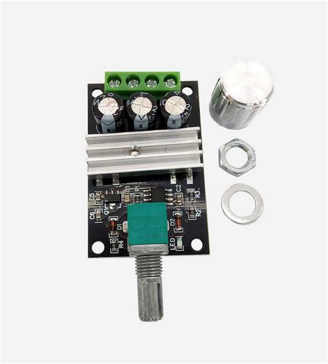 Dc Motor Driver Speed Controller 6v 28v 3a 80w Pwm Robolabslk
