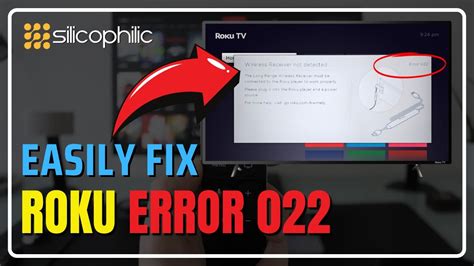 How To Fix Roku Error Code 022 Easy Step By Step Guide Youtube