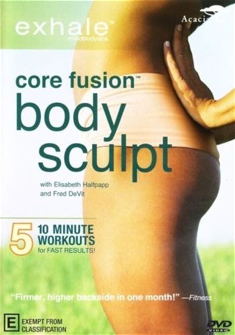 Exhale Core Fusion Body Sculpt Dvd On Sale Fast Shipping