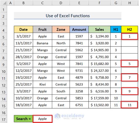 How To Create A Search Box In Excel Without Vba 2 Easy Ways