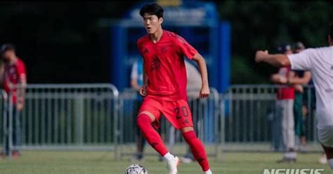 뮌헨 유망주 프로그램 참가 수원 U 18 모경빈 뮌헨 2군 합류