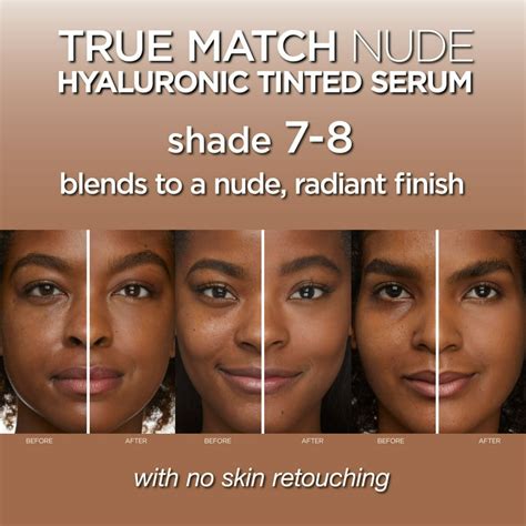 Loreal True Match Foundation Swatches