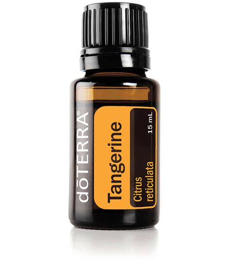 Tangerine Blue Dot Oils Doterra