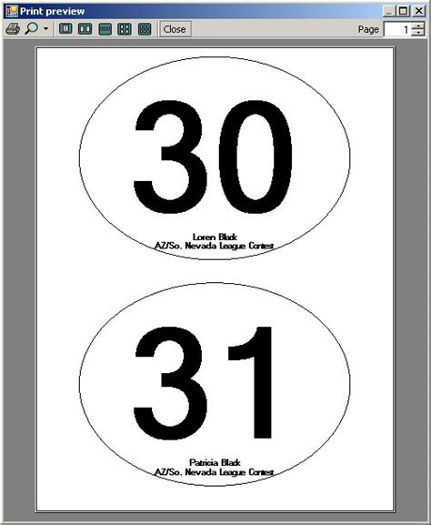 Print Contestant Numbers