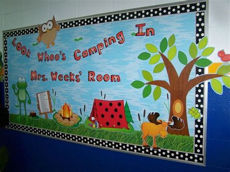 Bulletin Board Camping Unit Pinterest Camping Bulletin Boards