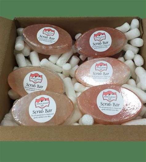 Himalayan Salt Scrub Bar Oval 24 Units