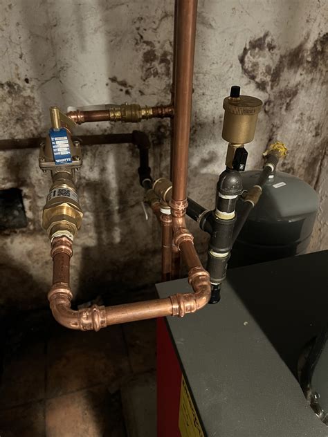 New Boiler On Gravity System — Heating Help The Wall