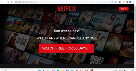 Aman Gaur On Linkedin Created A Netflix Landing Page Using Html5