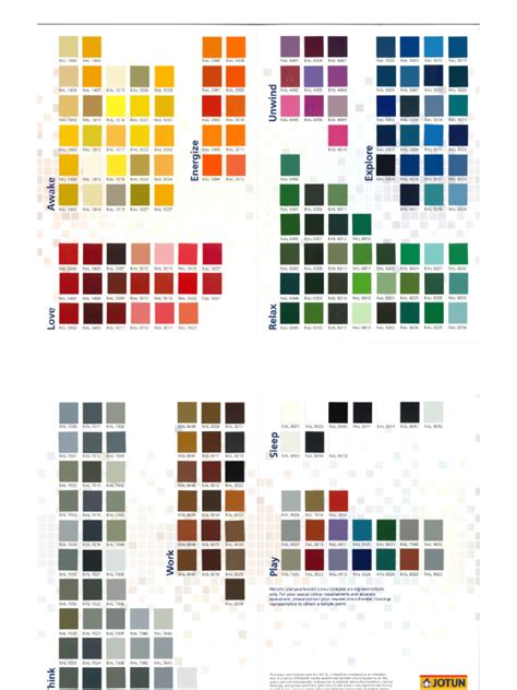 Jotun Colour Chart Pdf