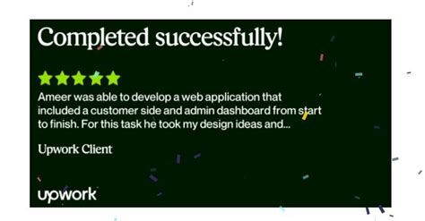 Ameer Hamza On Linkedin First Project Done On Upwork 45 Comments