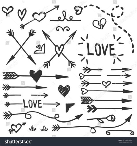 176 783 Arrow Heart Stock Vectors Images Vector Art Shutterstock