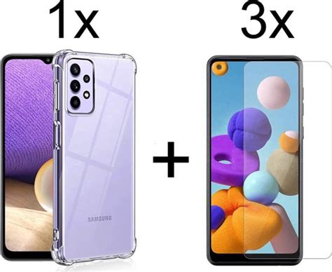 IParadise Samsung A53 Hoesje Shock Proof Case Transparant Samsung