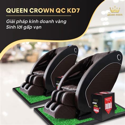 Ghế Massage Queen Crown Qc Kd7 Plus