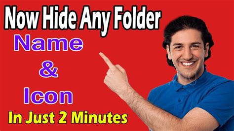 How To Hide Folder Name And Icon In Just 2 Minutes Youtube