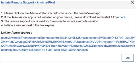 support for secure teamviewer unattended access beta