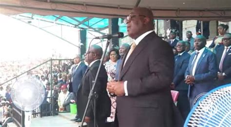 Rdc Le Démocrate” Félix Tshisekedi Promet De Poursuivre La Traque De