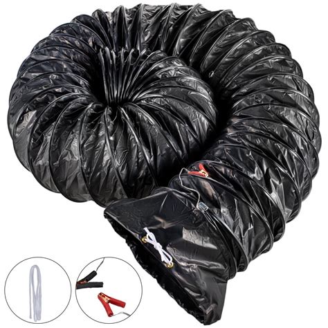 Vevor 18 Explosion Proof Pvc Ducting 25ft 76m Water Proof Static