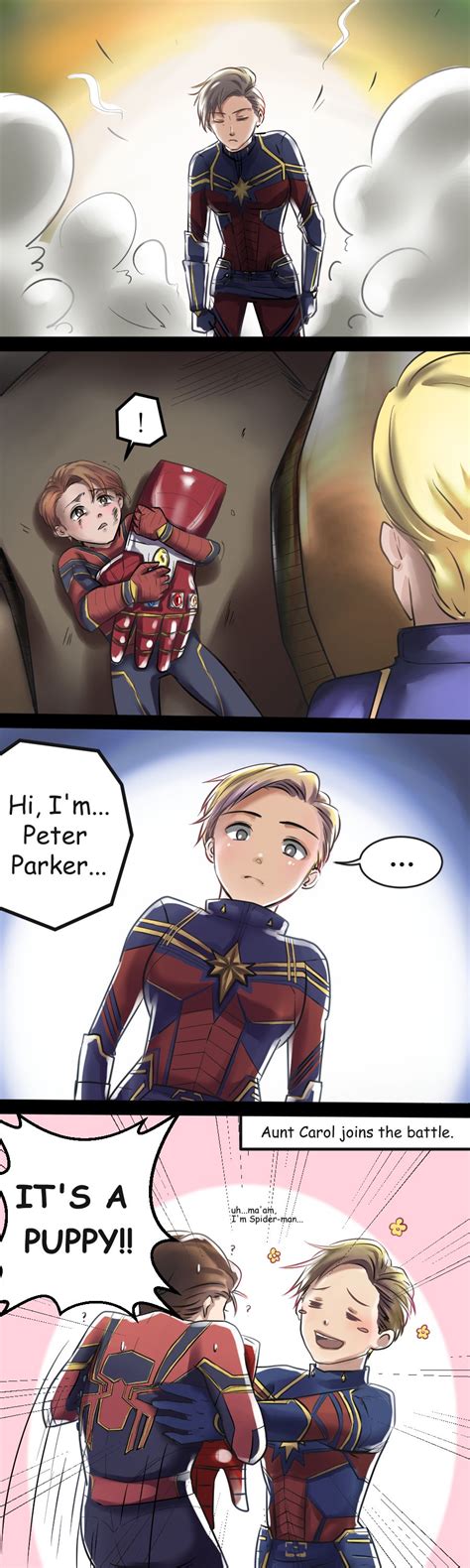 Aunt Carol By Chuutadesu On Deviantart Funny Marvel Memes Avengers