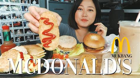 Mcdonalds Breakfast Mukbang Youtube