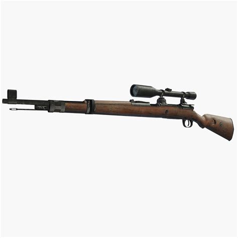 Mauser Carbine 98k 3d Model 9 Max Obj Free3d