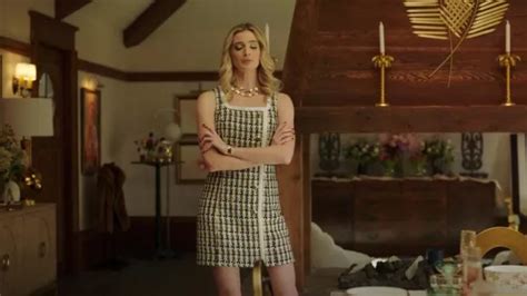 Kate Spade Pop Tweed Dress Worn By Ingrid Kannerman Allegra Rose